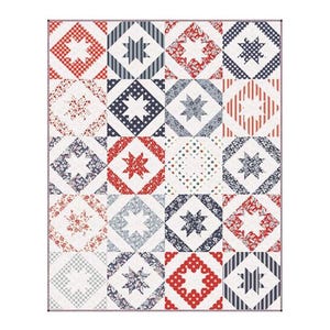How They Shine Quilt Kit Featuring Freedom Garden by My Mind's Eye ...