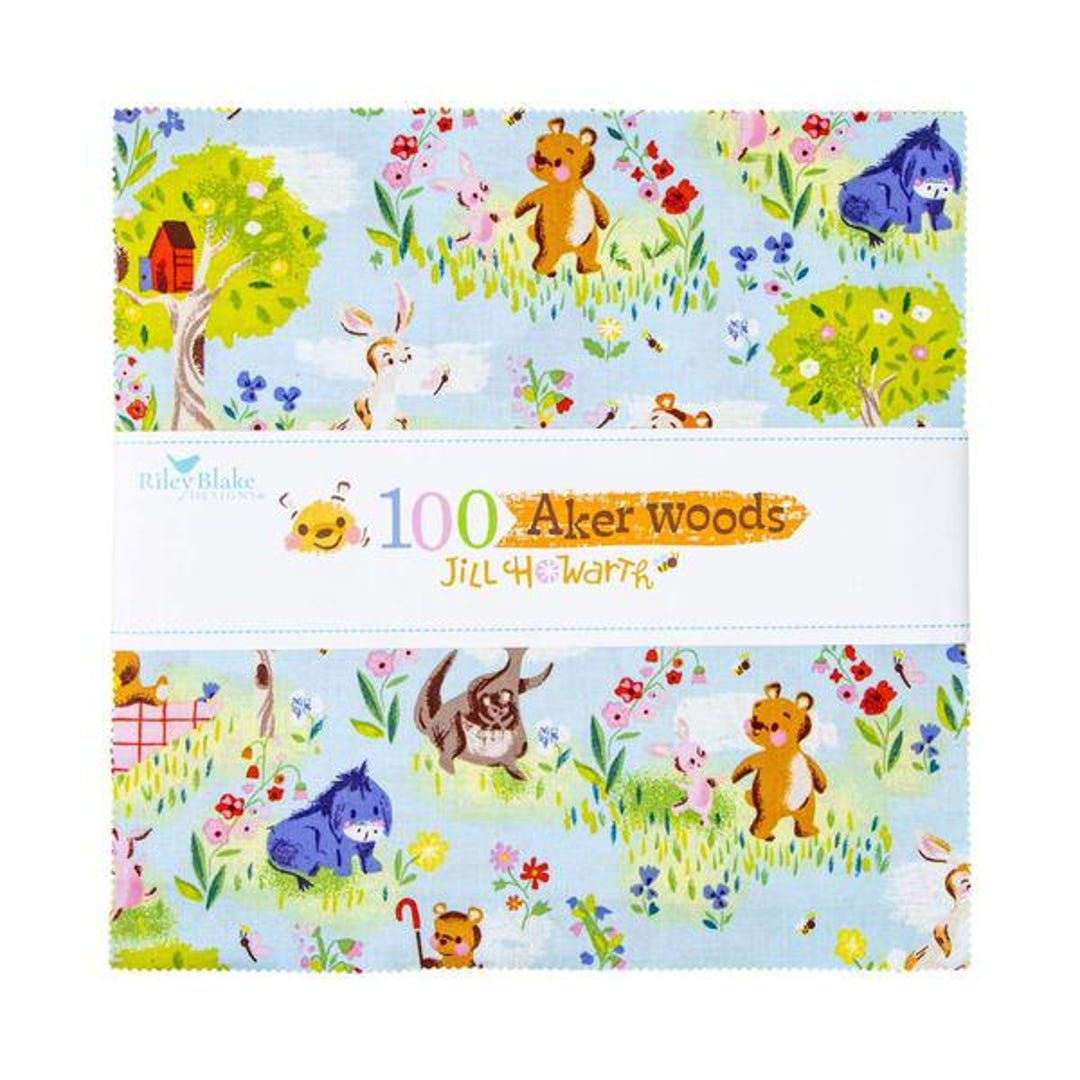 100 Aker Woods 10" Stacker (42 Pieces) by Jill Howarth for Riley Blake ...