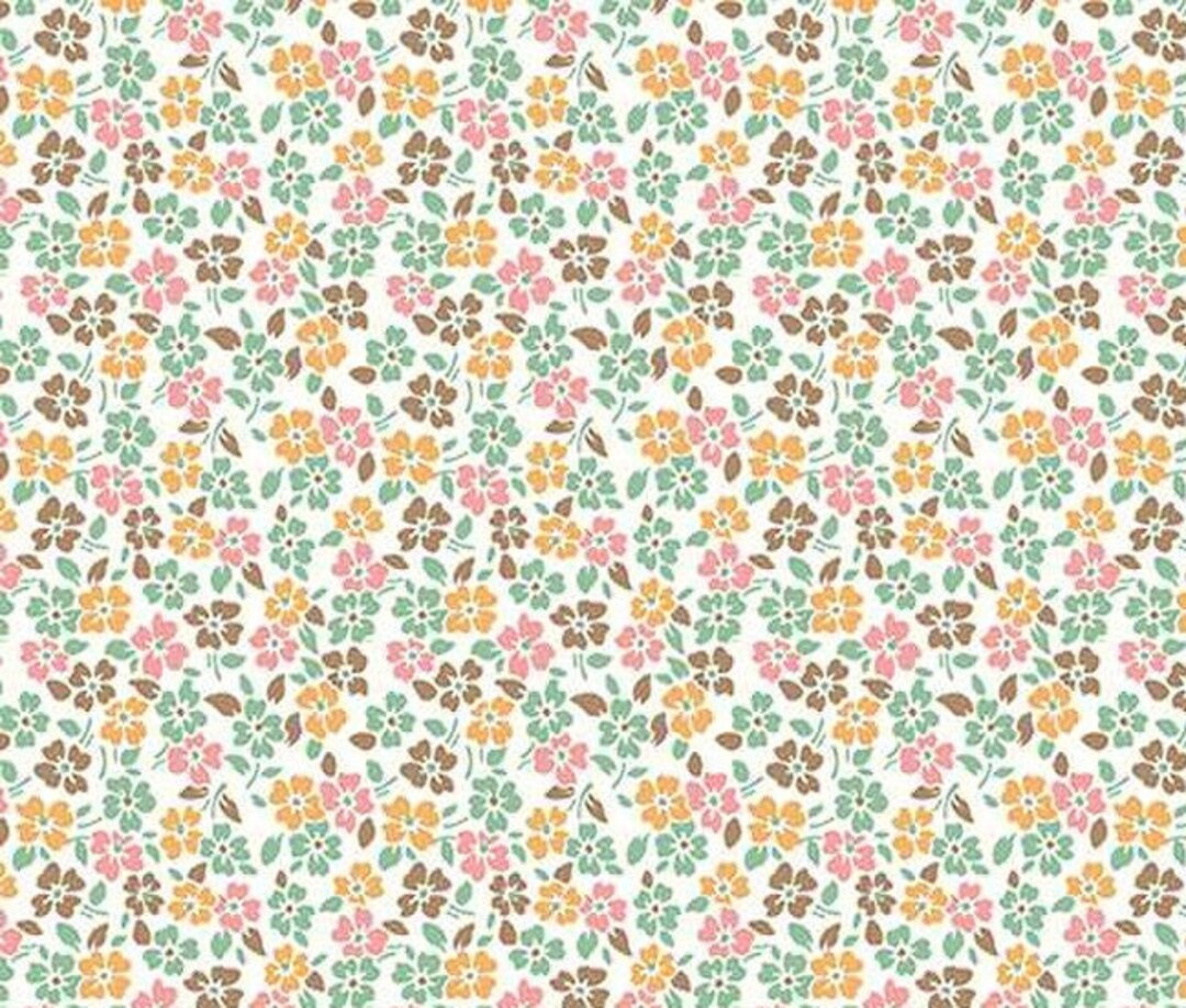 Home Town Forman Leaf by Lori Holt for Riley Blake, 1/2 Yard Cut ...