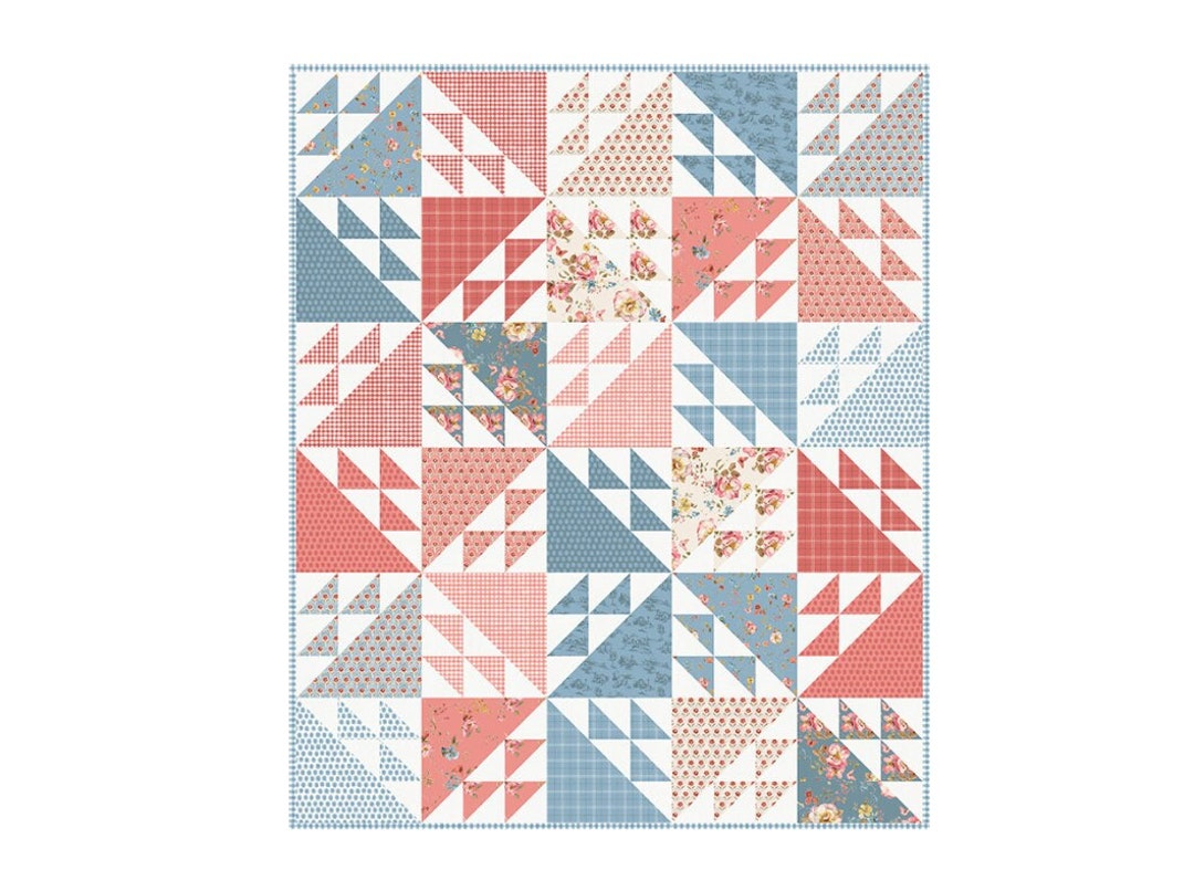 Tail Feather Quilt Kit and Pattern Featuring Countryside by Lisa Audit ...