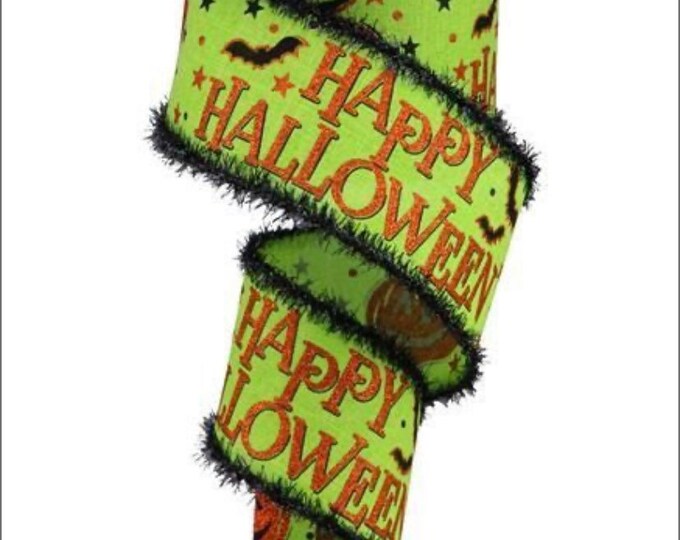 Halloween Ribbon / Fall Ribbon/ 5 or 10 Yards / 2.5 Inch / - Etsy