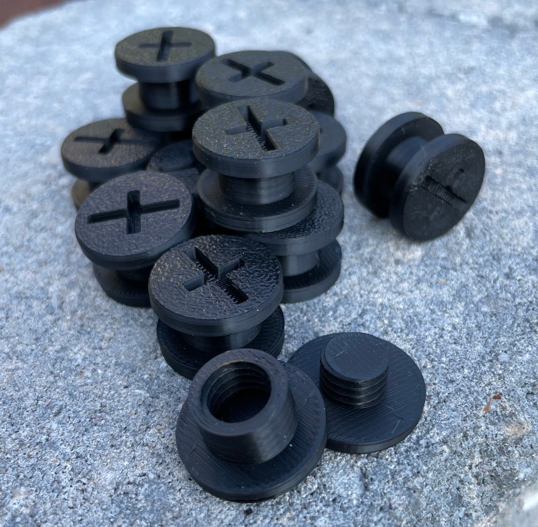Bogg Bag Bits, Black Screw Bits for Attaching Charms to Bogg Bags - Etsy
