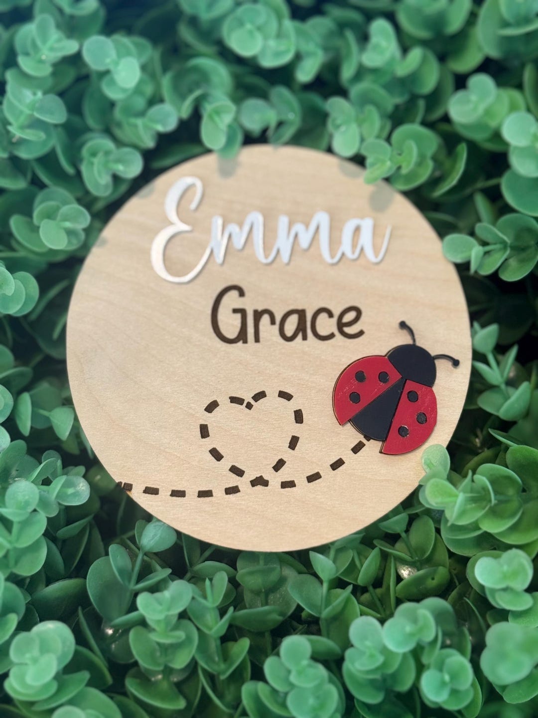 Baby Name Announcement Sign, Custom Newborn Name Sign, Bassinet Name ...