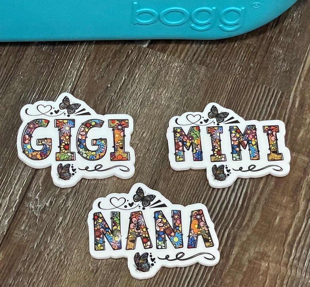 Nana Bogg Bag Charm, Mimi, Gigi, Charms for Bag, Mothers Day Gift Idea ...