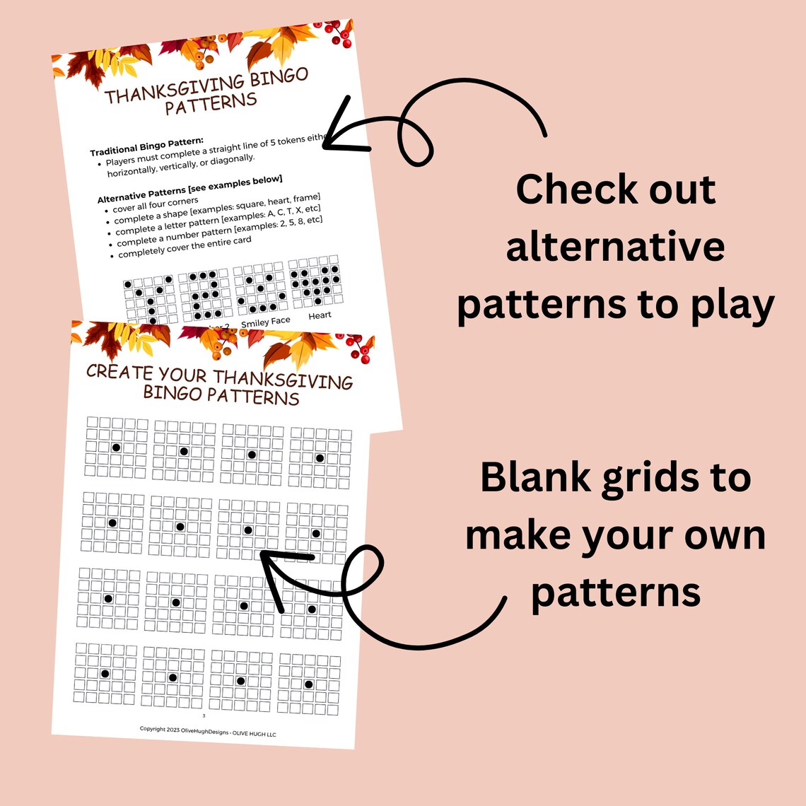 Thanksgiving Bingo • 30 Picture Bingo Cards • Fun Party Activity for ...