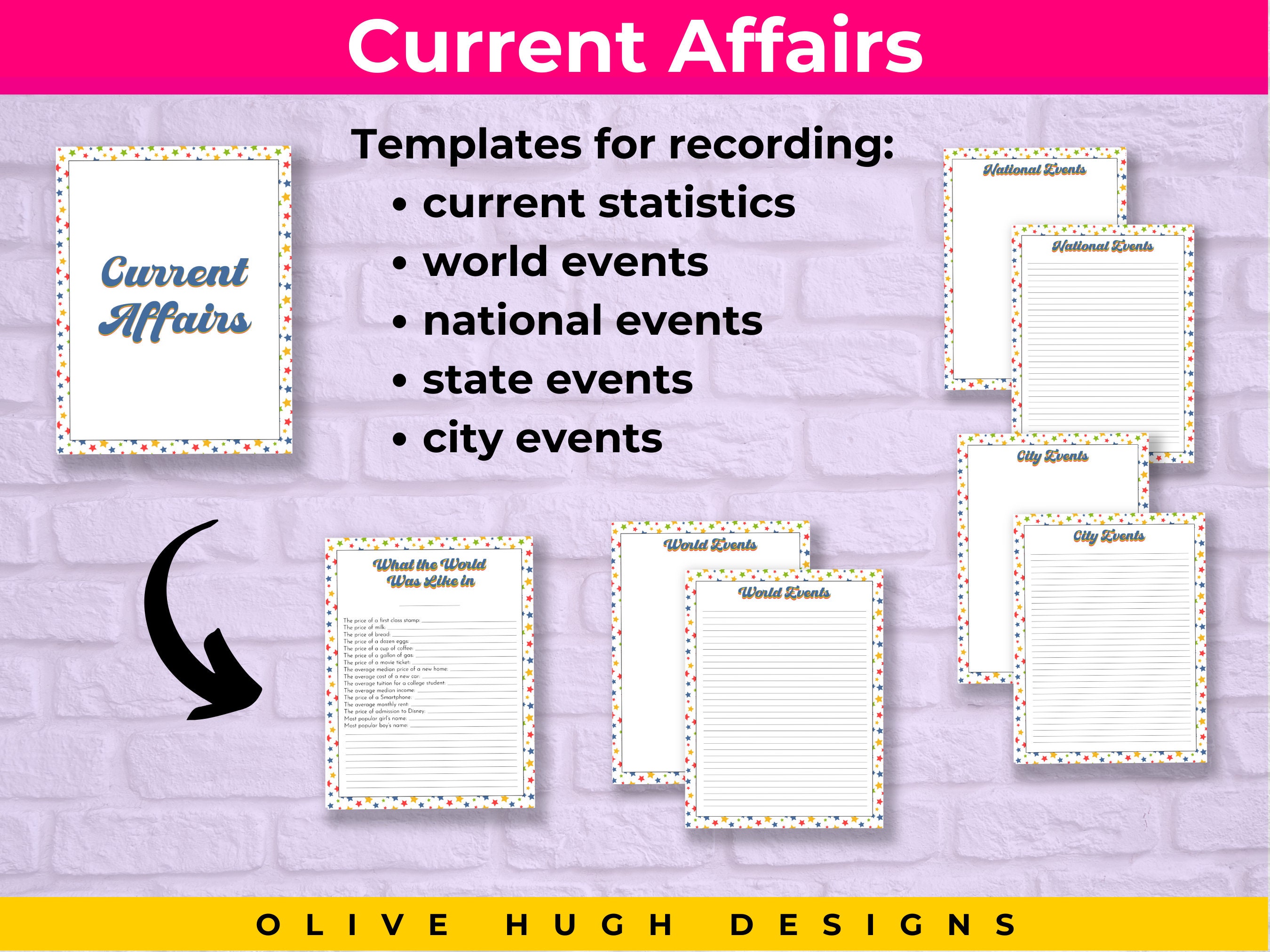 Family Time Capsule Kit • Yearly Time Capsule • Printable • C1 - Etsy