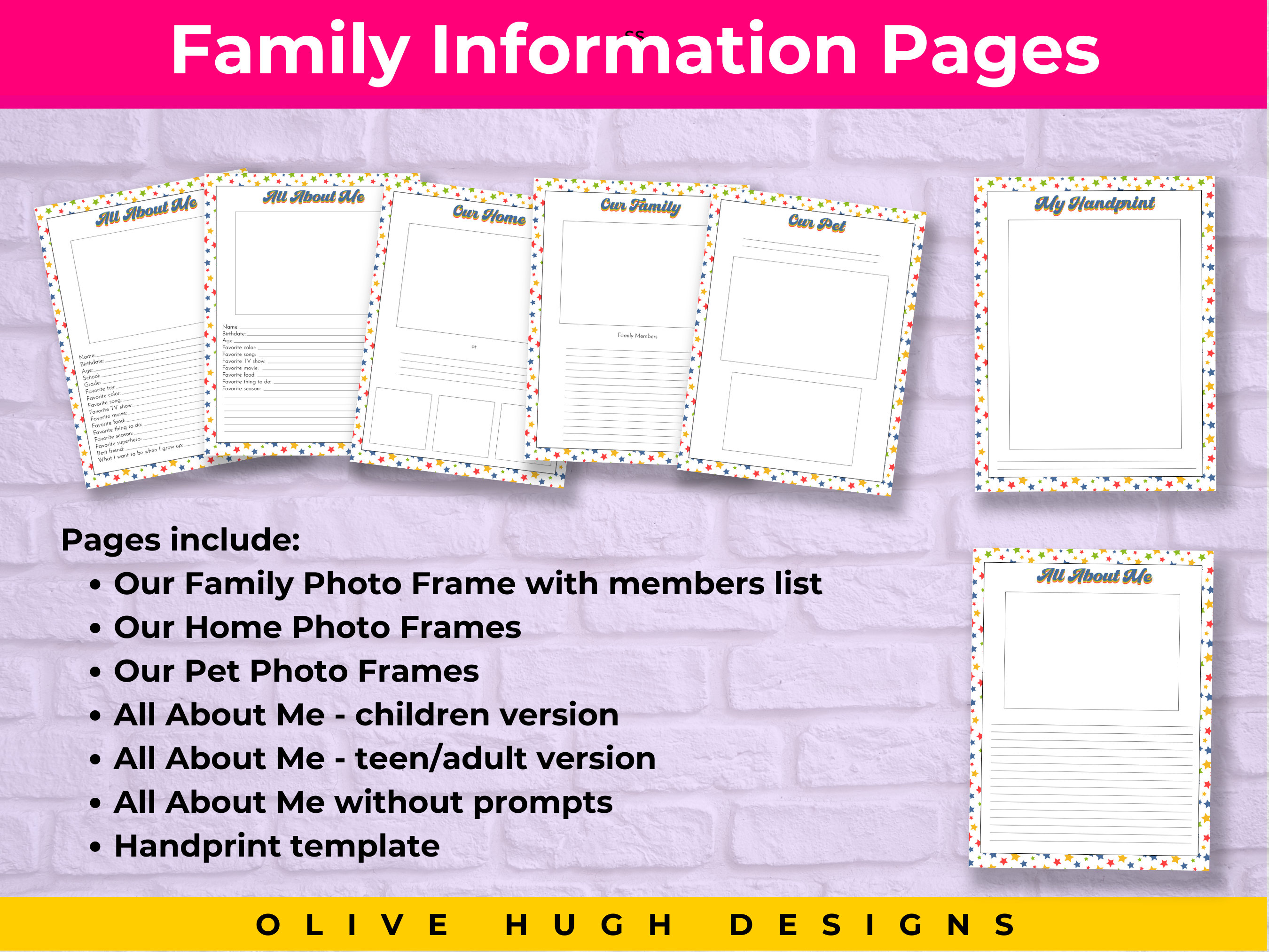 Family Time Capsule Kit • Yearly Time Capsule • Printable • C1 - Etsy