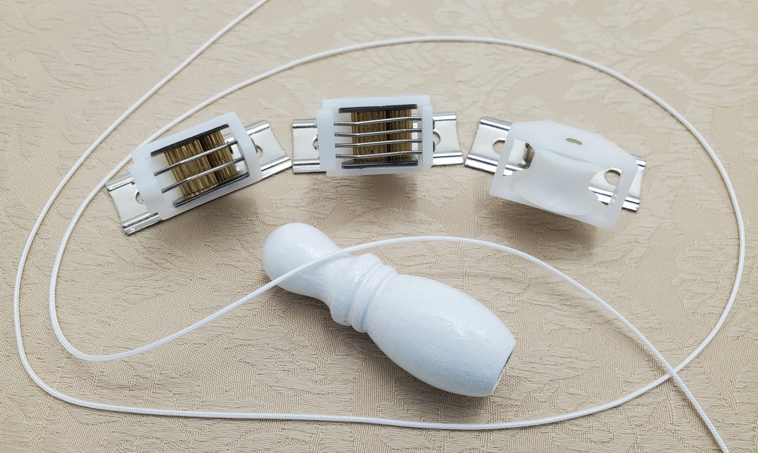 DIY Roman Shade Balloon Austrian Boat Shade Cord Locks, Cord Pulleys ...