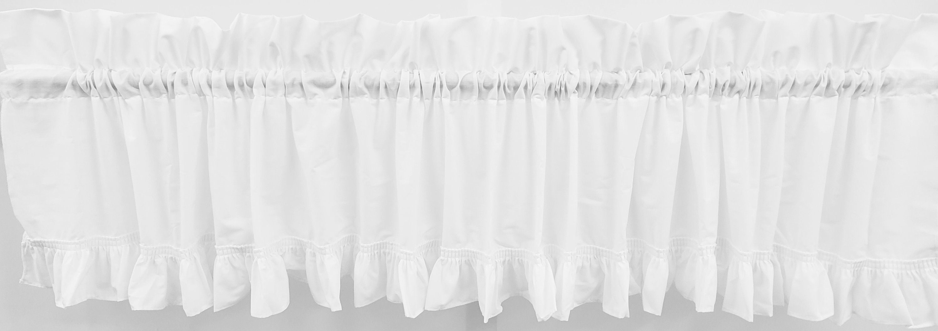 Classic White Cape Cod Ruffle Design Made in USA - Etsy