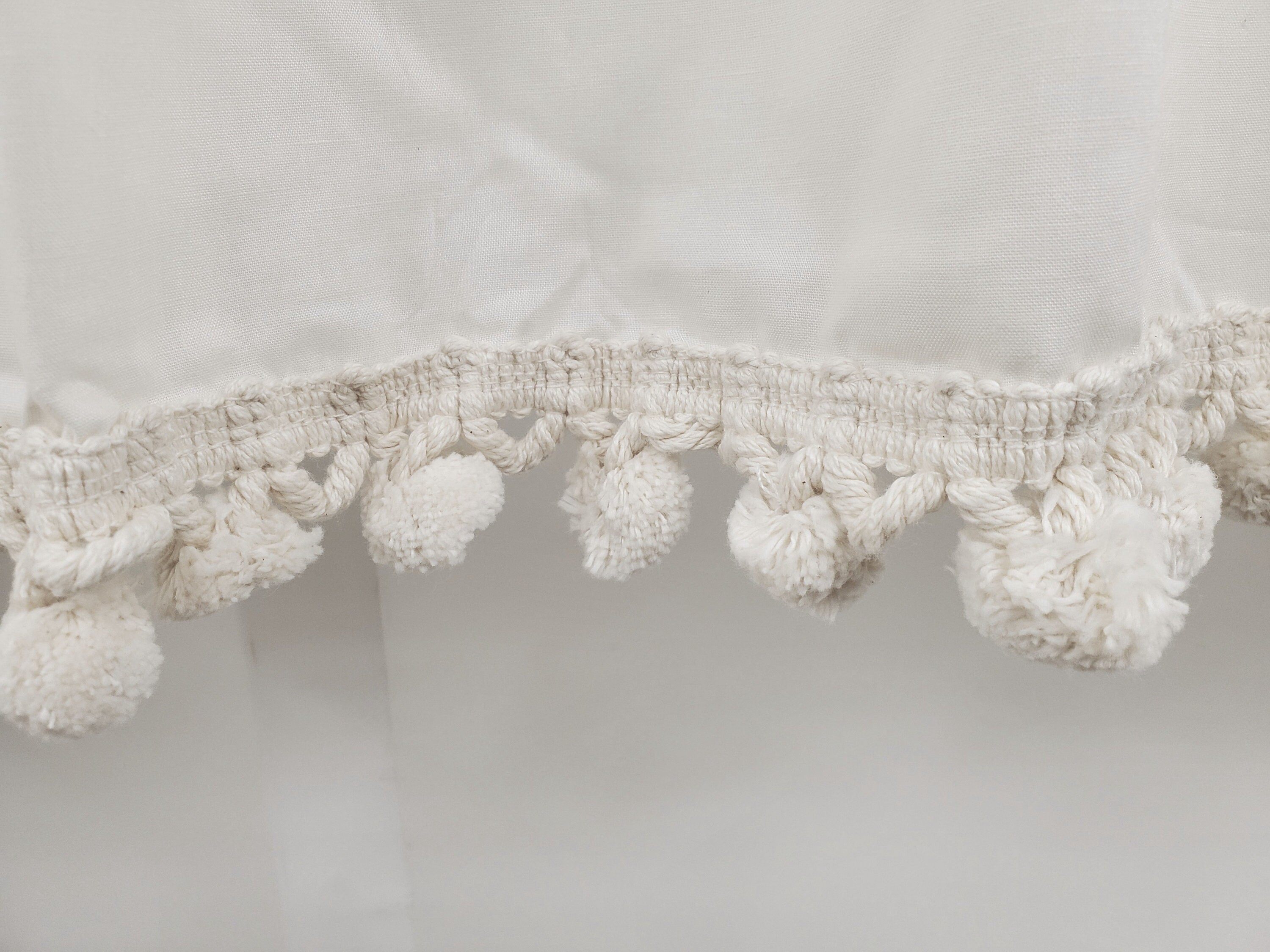 Classic Ball Fringe Panel Pairs, Tier Pairs, Valances, and Tiebacks - Etsy