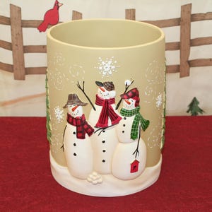 Avanti Snowman Gathering Christmas Bath Ensemble - Etsy