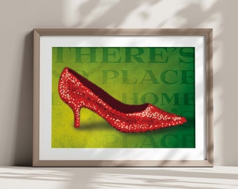 Wizard of Oz Ruby Slipper Printable - Etsy