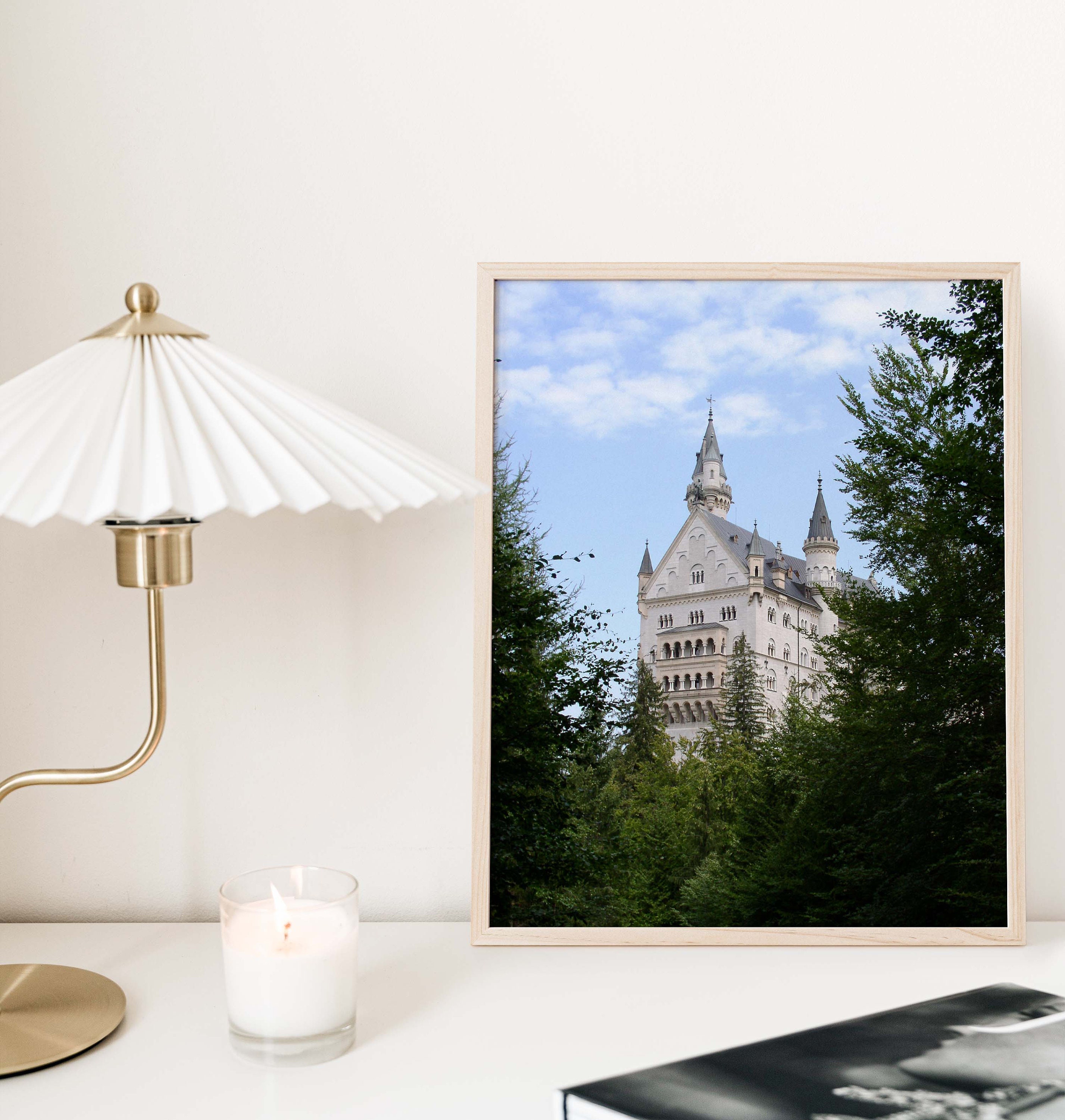 Neuschwanstein Castle Neuschwanstein German Castle Neuschwanstein Print ...