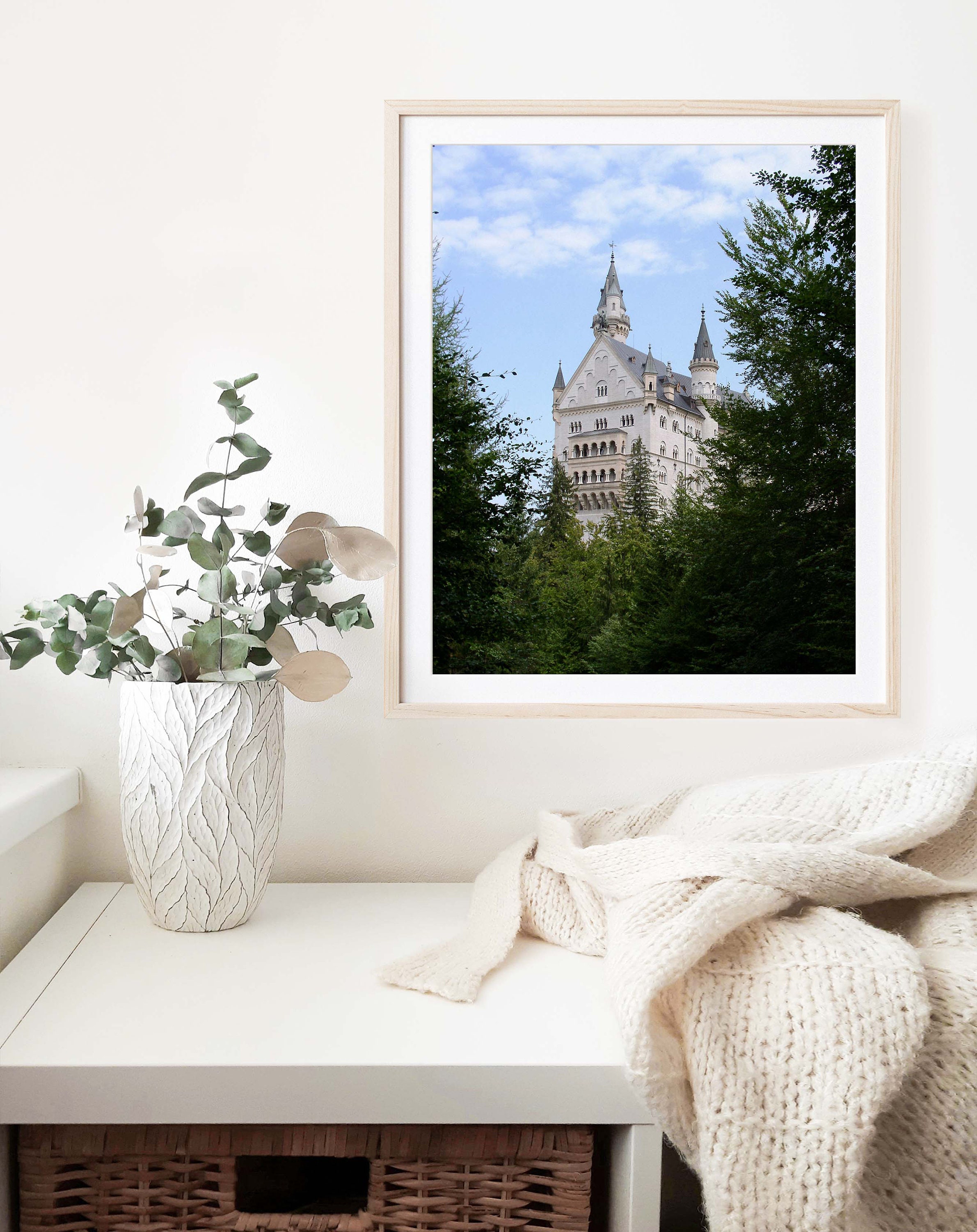 Neuschwanstein Castle Neuschwanstein German Castle Neuschwanstein Print ...