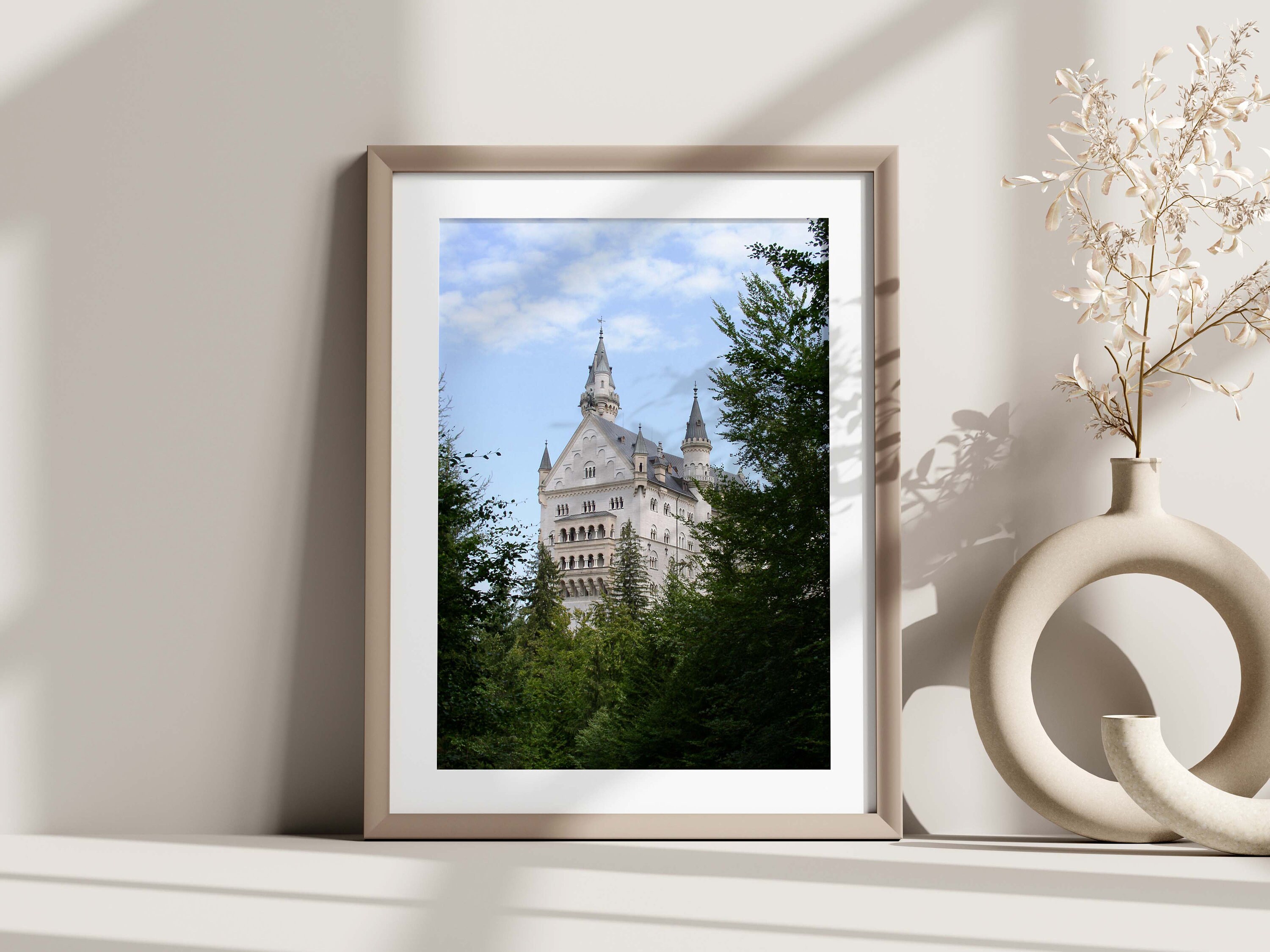 Neuschwanstein Castle Neuschwanstein German Castle Neuschwanstein Print ...