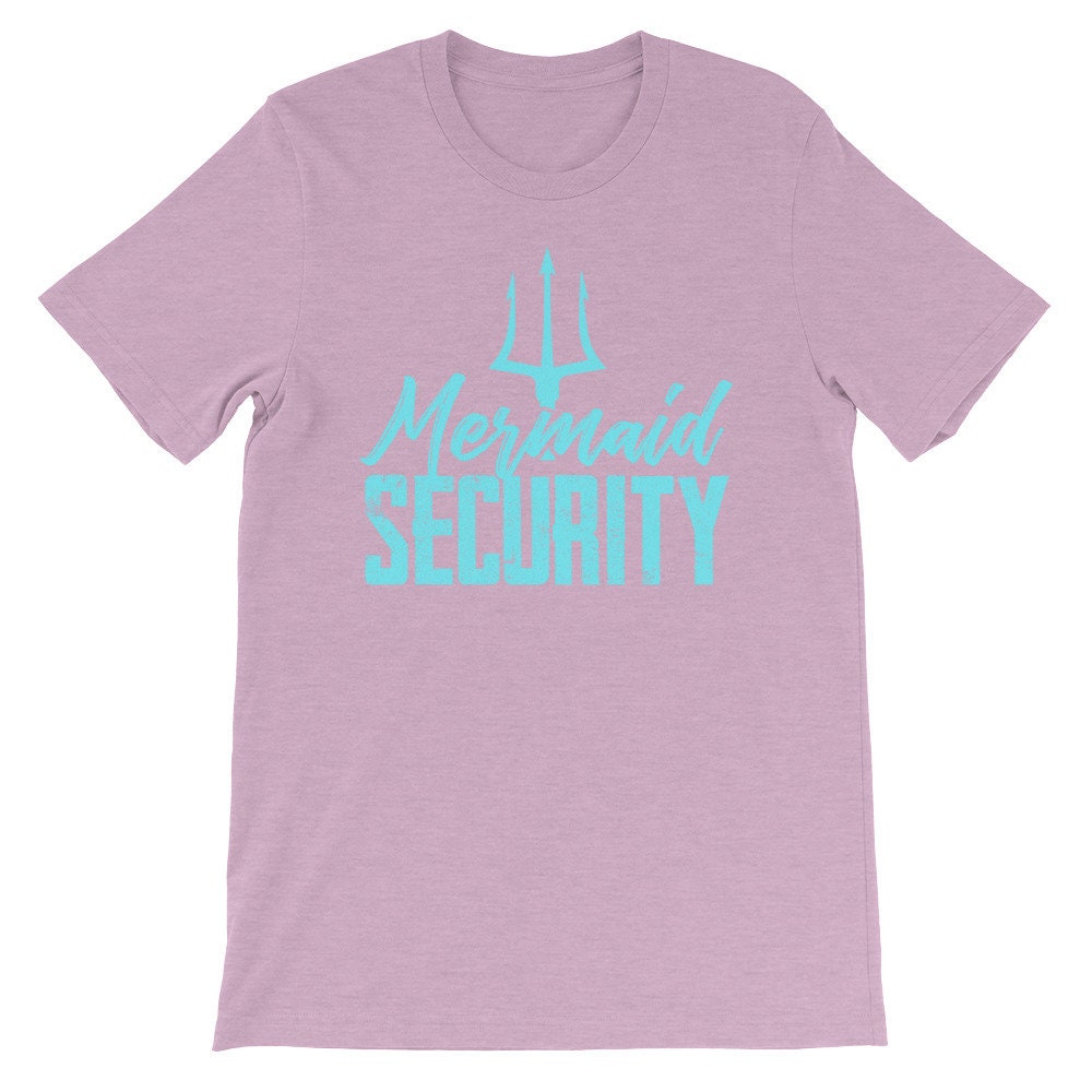 Mermaid Security Shirt - Mens Mermaid Shirt - Mermaid Kids Shirt - Boys ...