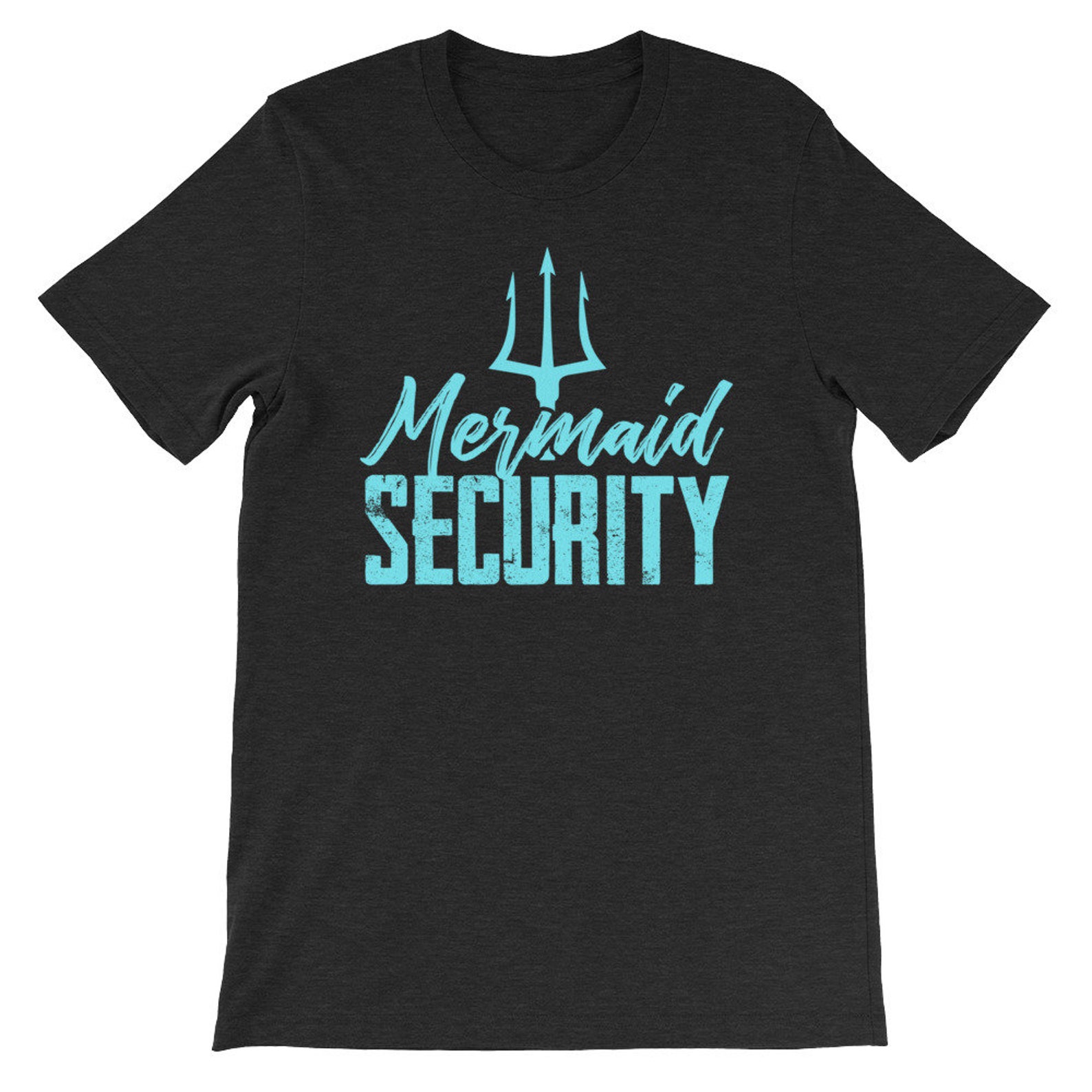 Mermaid Security Shirt Mens Mermaid Shirt Mermaid Kids - Etsy