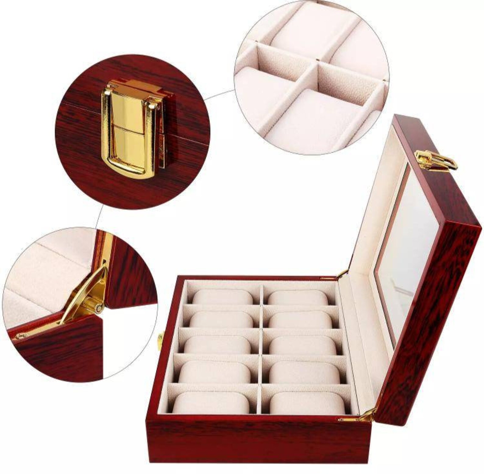Personalised Watch Box - Custom Gift - Watch Organizer - Watch Storage ...