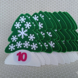 Christmas Trees Matching Game, Montessori Christmas Toddler Activity ...