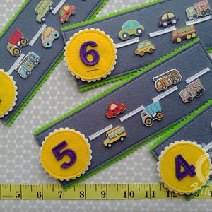 Counting Cars Toddler Boy Learning Activity, Montessori Home Education ...