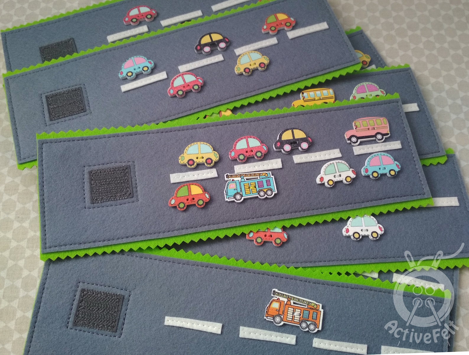 Counting Cars Toddler Boy Learning Activity Montessori Home | Etsy