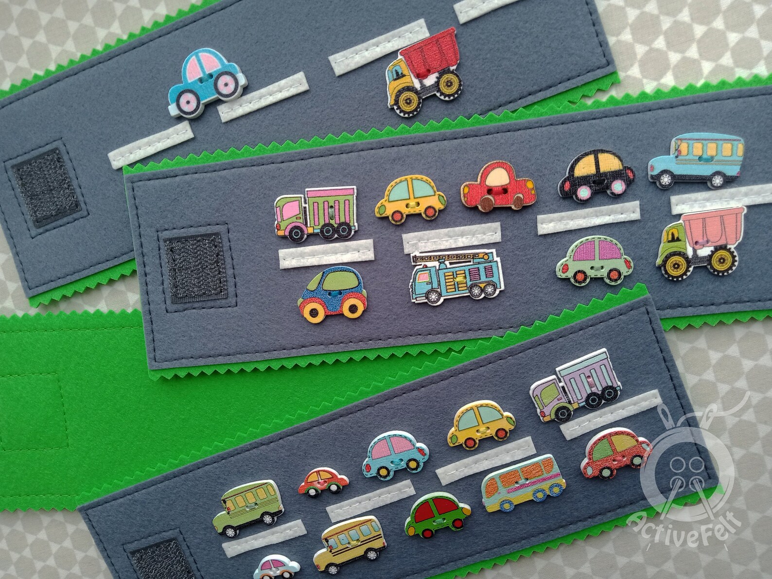 Counting Cars Toddler Boy Learning Activity Montessori Home | Etsy