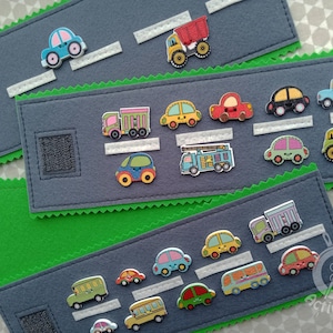 Counting Cars Toddler Boy Learning Activity, Montessori Home Education ...