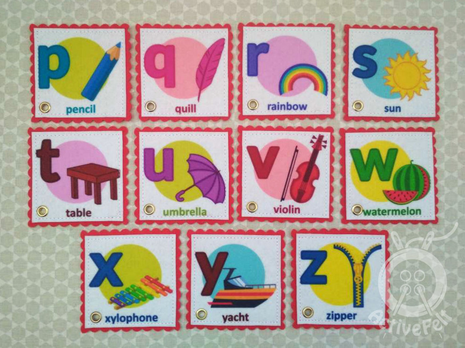 Lowercase Alphabet Flashcards Learning English Alphabet ABC | Etsy