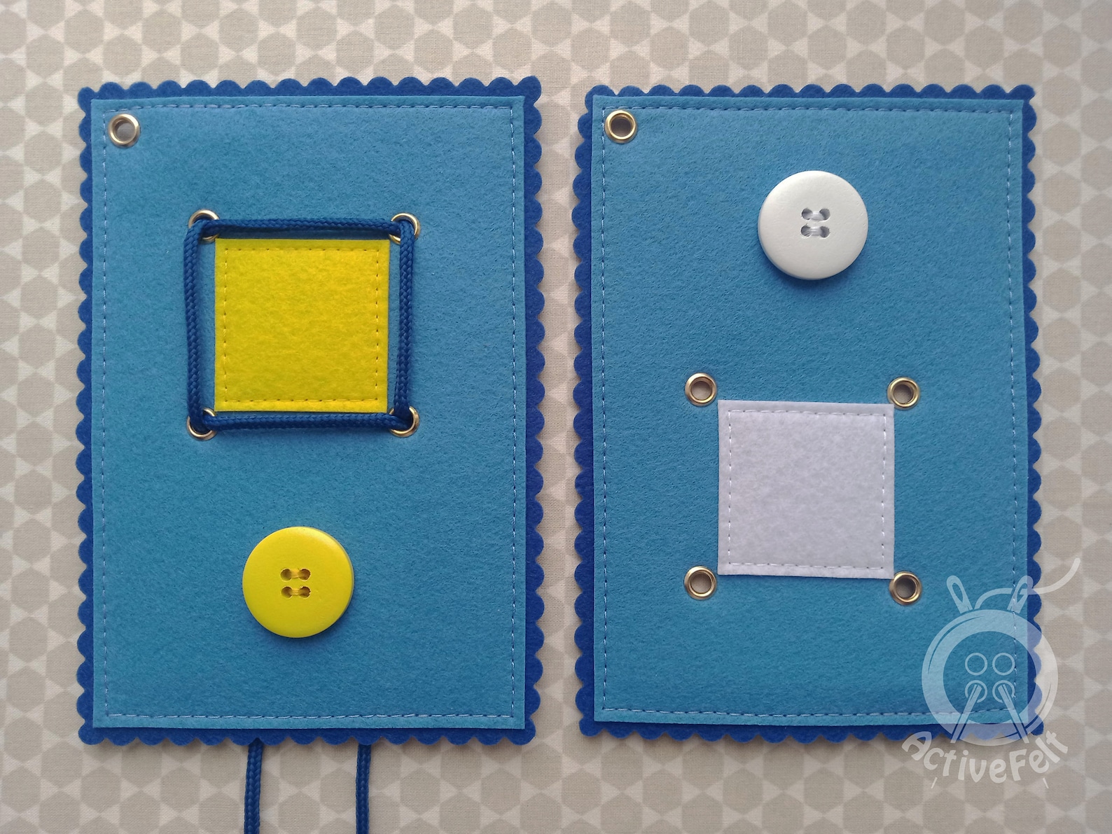 Lacing Cards Fine Motor Activity Montessori Toddler Mini - Etsy