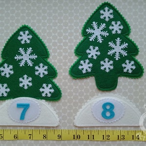 Christmas Trees Matching Game, Montessori Christmas Toddler Activity ...