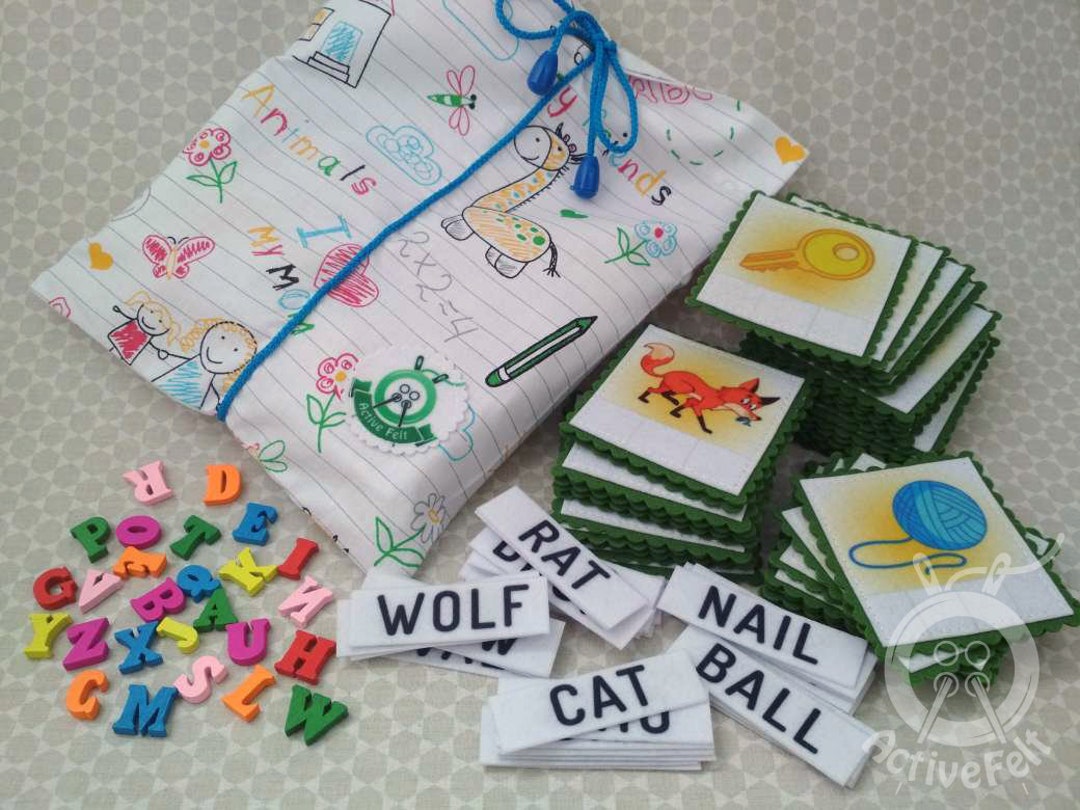 CVC Reading Game, Spelling Activity, Sight Word Practice, Homeschool ...