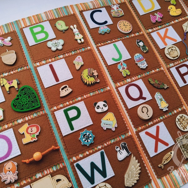 Montessori Alphabet - Etsy