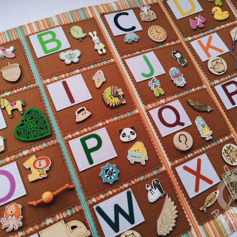 Montessori Alphabet - Etsy