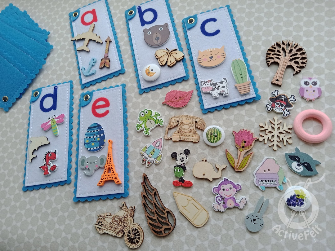 Alphabet Activity With Objects, Preschool Learning Alphabet Montessori ...