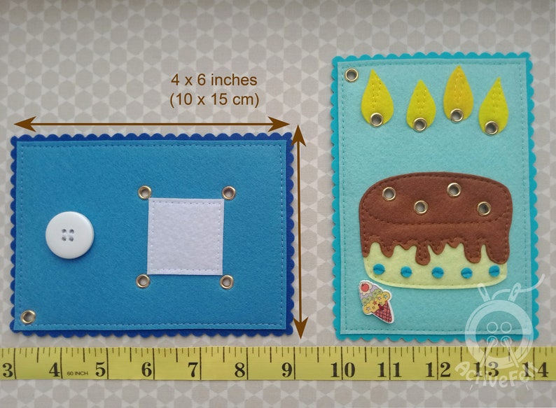 Lacing Cards Fine Motor Activity Montessori Toddler Mini | Etsy