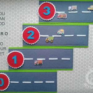 Counting Cars Toddler Boy Learning Activity, Montessori Home Education ...