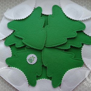 Christmas Trees Matching Game, Montessori Christmas Toddler Activity ...