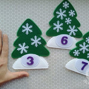 Christmas Trees Matching Game, Montessori Christmas Toddler Activity ...