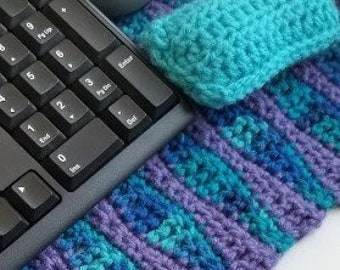 Crochet Desk Mat - Etsy