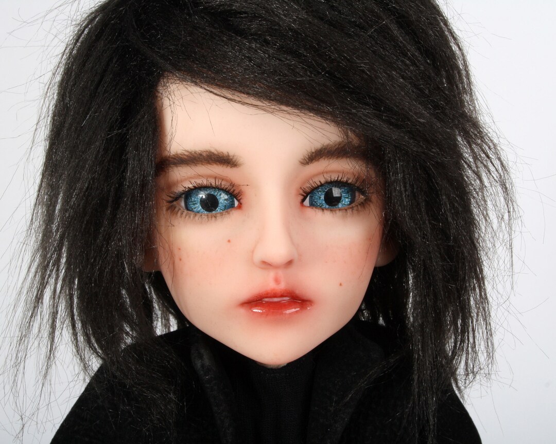 Customized Male BJD Doll, OOAK 1/3 Doll Head + 1/6 Taeyang Pullip Body ...