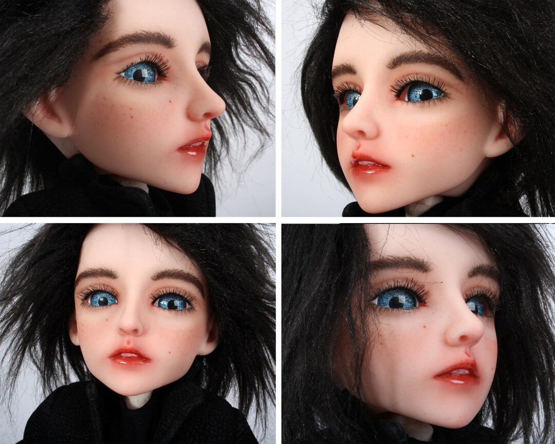 Customized Male BJD Doll, OOAK 1/3 Doll Head 1/6 Taeyang Pullip Body ...