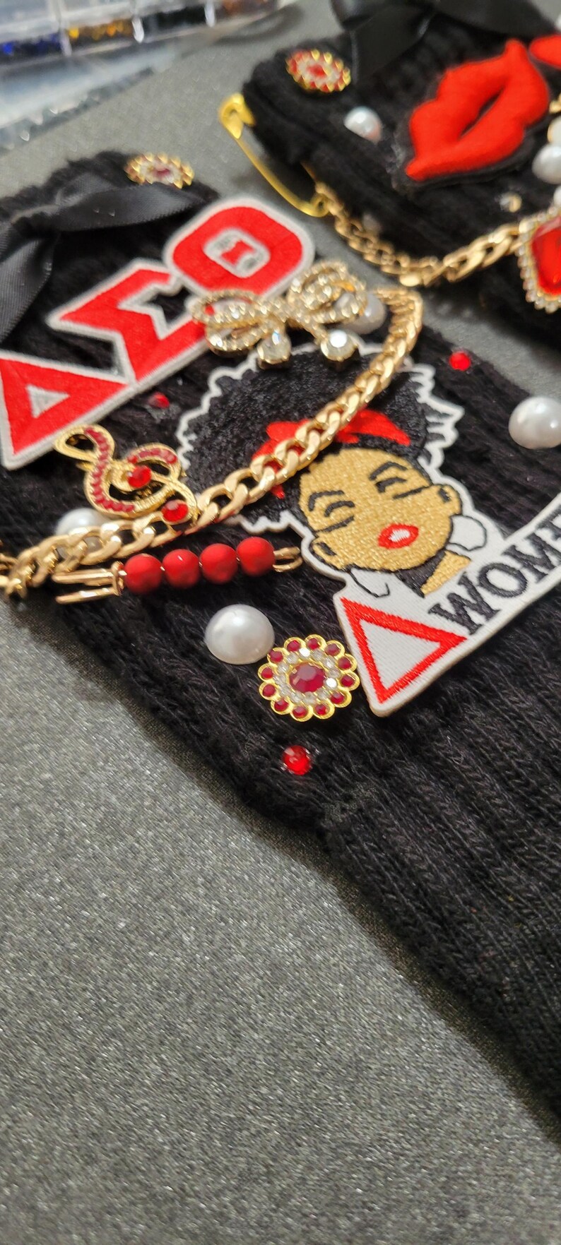 Delta Sigma Theta Junk Socks - Etsy