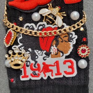 Delta Sigma Theta Junk Socks - Etsy