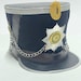 Black Austrian Hat From the Napoleonic Wars Helmet Silver - Etsy