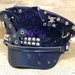 Gothic Punk Black Military Hat With Patches,studs 56,57,58,59,60cm - Etsy UK