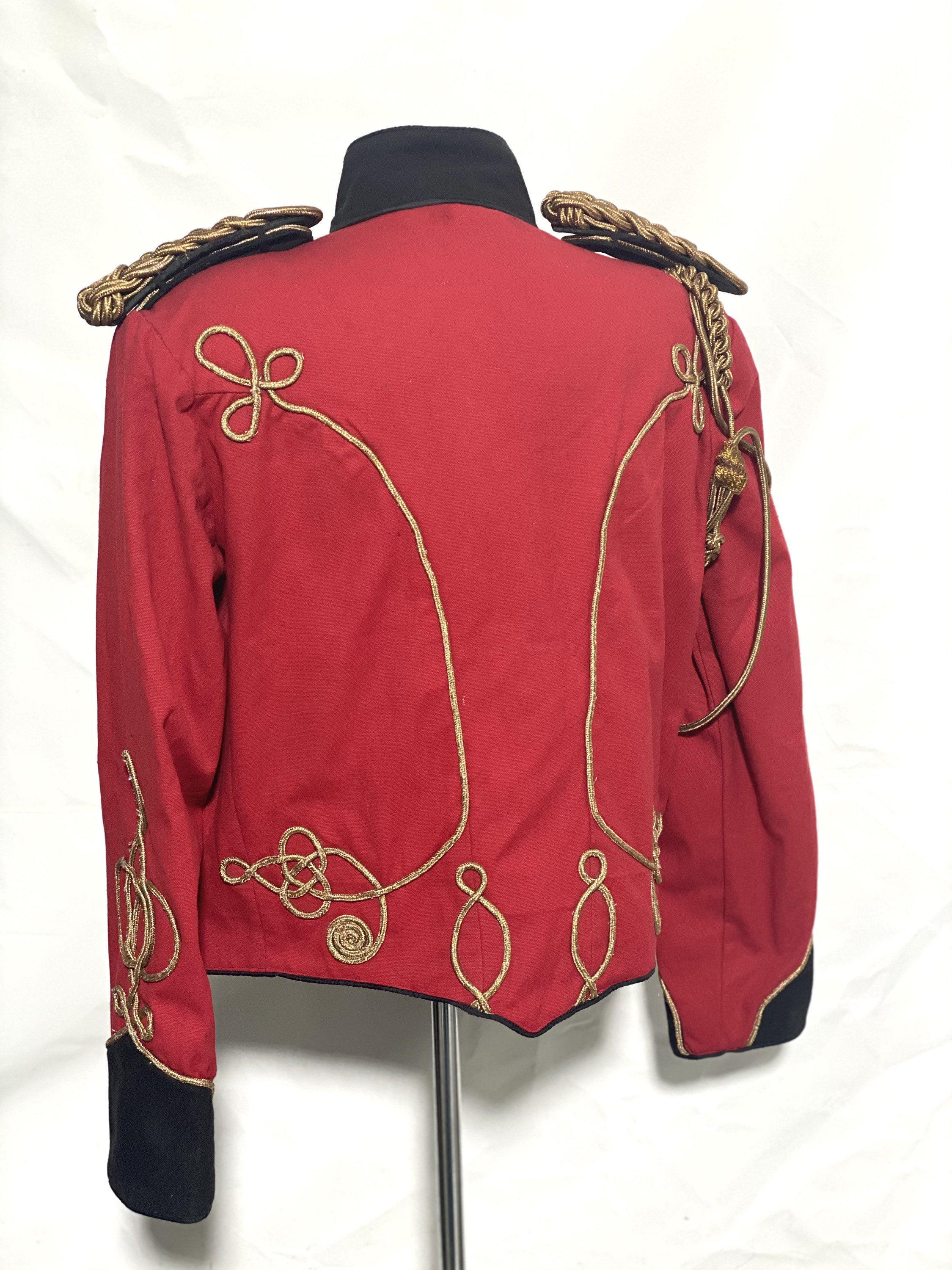 Steampunk 4 pcs Army Officers Antique Braiding Hussar Jacket & | Etsy