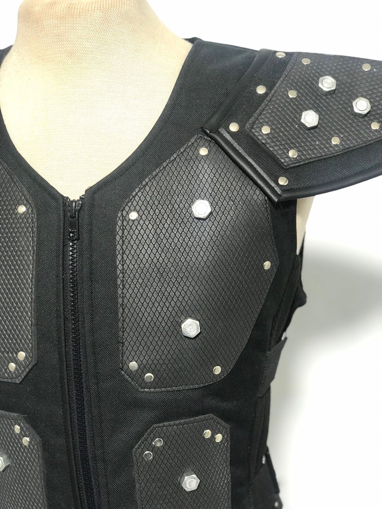 Industrial Mad Max Cosplay Body Armour: Rubber & Metal Bolt Design - Etsy