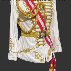 Kaiser Franz Joseph Austria Jacket: Gold Braid Military Style With Sash ...