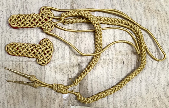 3 Pcs Ceremonial Aiguillette With Shoulder Board available in - Etsy