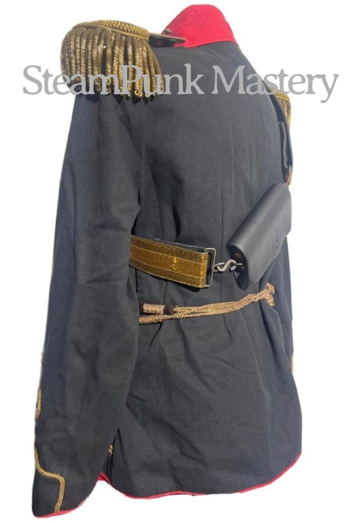 Steampunk Distressed General Hussar Jacket With Bullion - Etsy